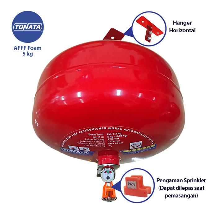 Promo Automatic Thermatic Pemadam Api Otomatis / AFFF Foam 5 kg Tonata ...