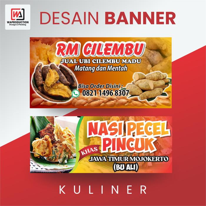 Jual desain banner untuk produk umkm - Kab. Bekasi - WA_PRODUCTION ...