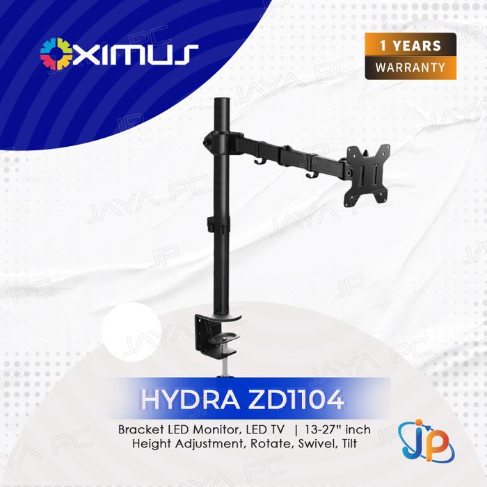 Jual Oximus HYDRA ZD1104 - Desk Mount Bracket LED Monitor 13 - 27" Inch ...