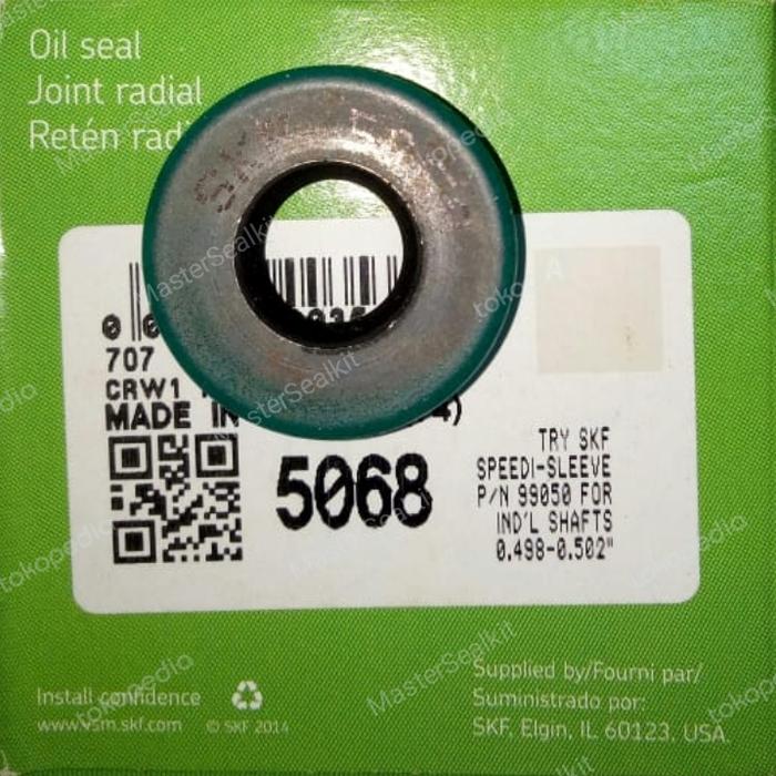 Jual Oil Seal CR SKF 5068 (Oli Seal) - Jakarta Barat - MasterSealkit ...