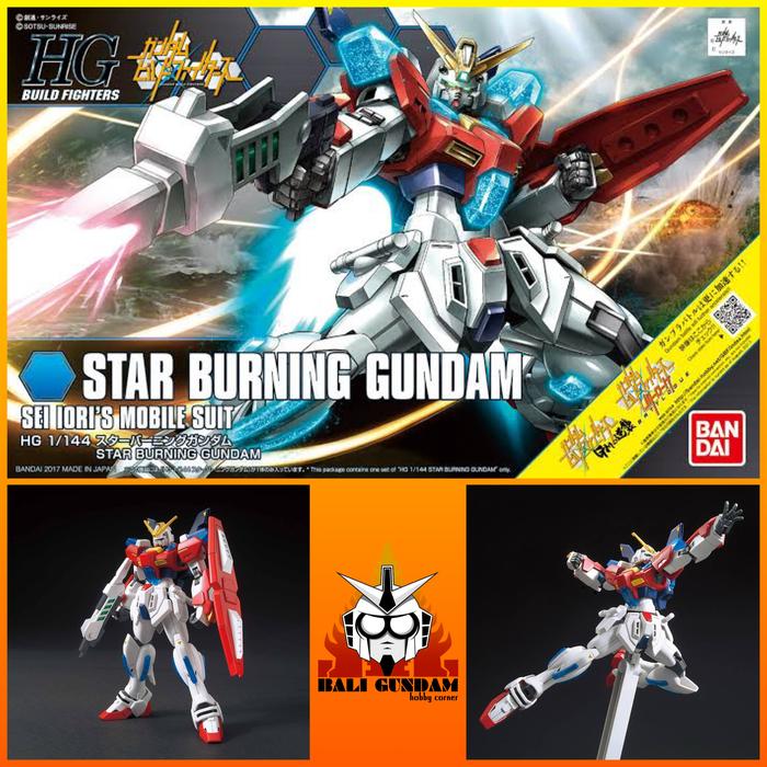 Jual HG 1/144 SB-011 STAR BURNING GUNDAM Bali Gundam Hobby Corner Bandai Original - Kota ...