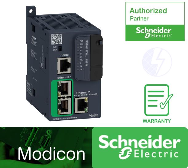 Jual TM251MESE PLC Schneider Modicon Controller 2x Ethernet - Kota ...