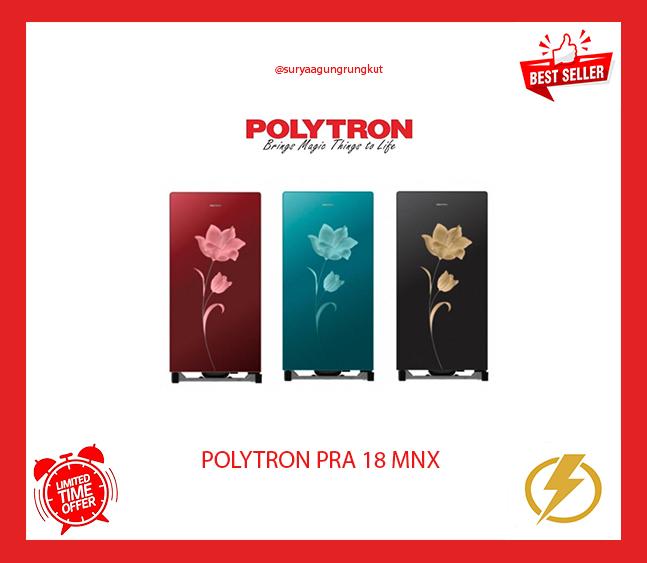 Jual KULKAS POLYTRON 1 PINTU 180 LITER 75 WATT - PRA 18 MNX - Kota ...