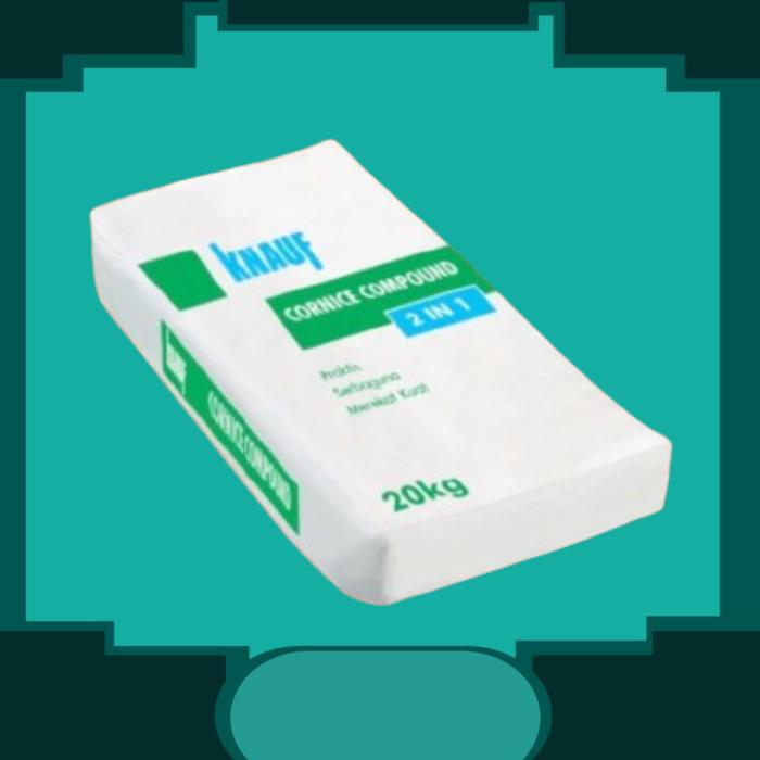 Jual DEMPUL GYPSUM KILOAN PER 1 KG CORNICHE GYPSUM - Kota Bandung - TB ...