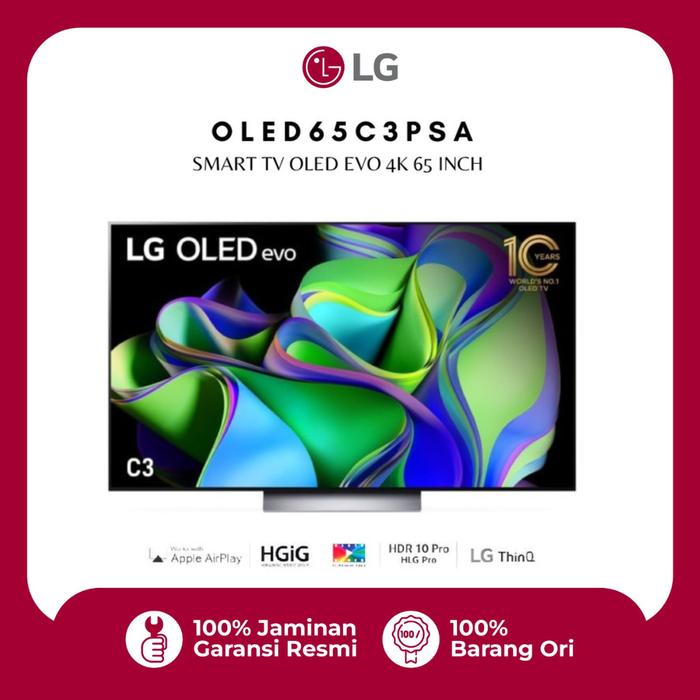 Promo LG LED OLED Evo Smart TV 65 Inch OLED65C3PSA Cicil 0% 3x ...
