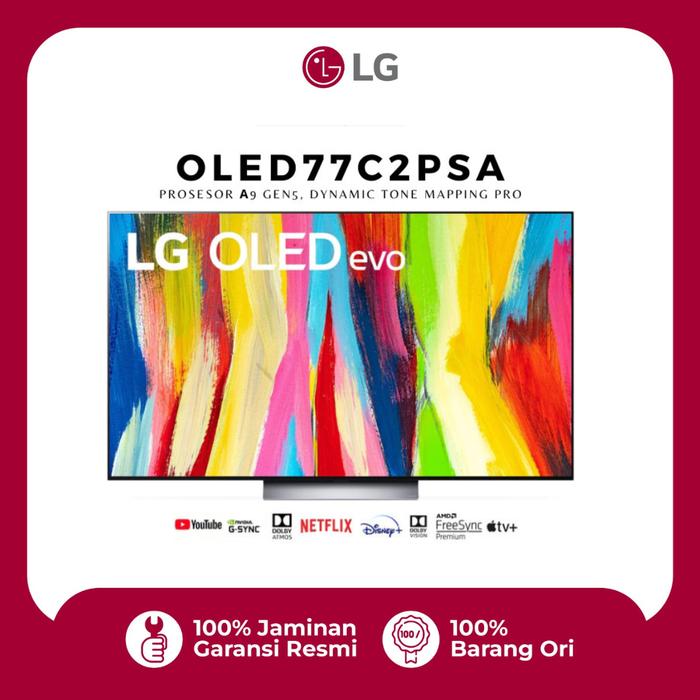 Promo LG LED OLED Evo Smart TV 4K 77 Inch OLED77C2PSA Cicil 0% 3x ...