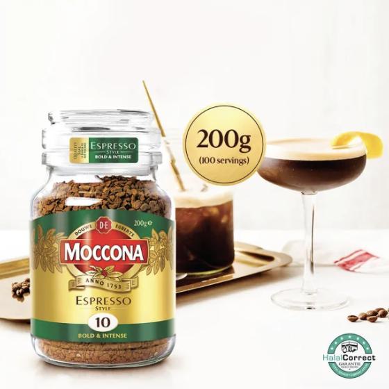 Jual Kopi Moccona Espresso Style Intensity 10 Freeze Dried Instant 200G ...