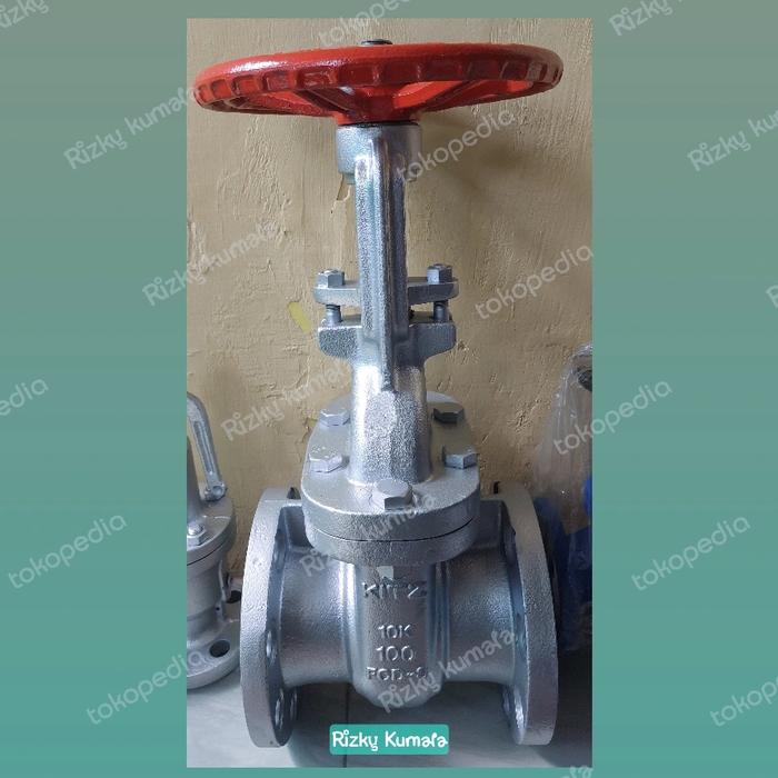 Jual Gate Valve KITZ 4" Inch FCD-S Steam Cast Iron Flange Jis 10K DN100 - Kota Surabaya - Rizky ...