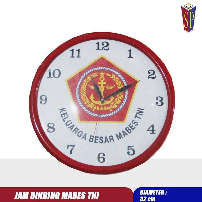 Jual Jam Dinding Logo Mabes TNI - Jam Dinding Mabes TNI - Jakarta Pusat ...