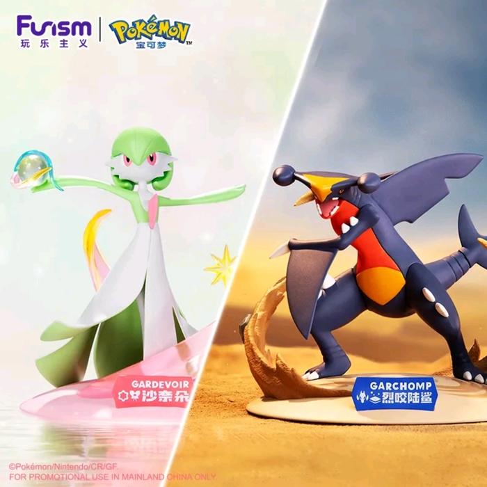 Jual FUNISM Pokemon Garchomp Gardevoir Magikarp Gyarados Series Figure ...