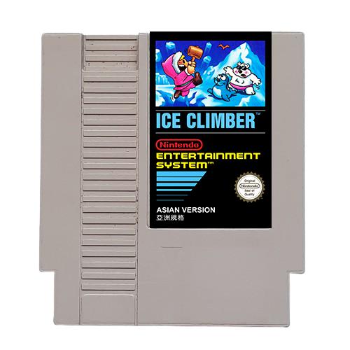 Jual Kaset Nintendo NES Ice Climber PAL Game Jadul Spica Tendo ...
