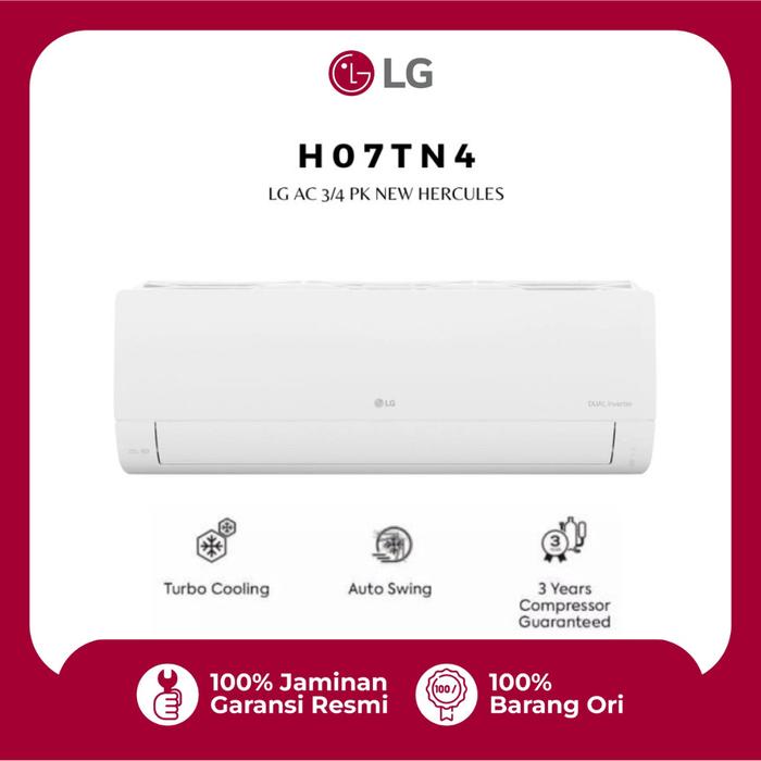 Jual Lg Ac 3/4 Pk H07tn4 New Hercules Standard Di Seller Jete Store - Cengkareng Timur, Kota ...