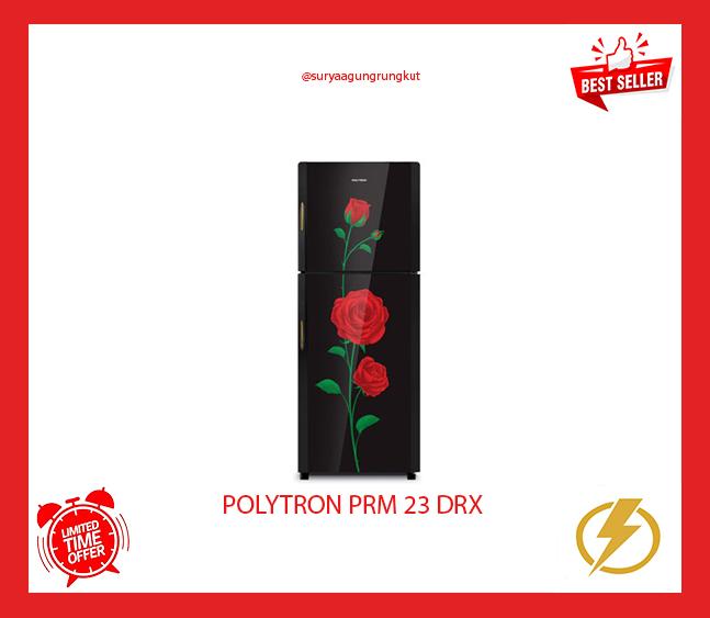 Jual KULKAS POLYTRON 2 PINTU BELLEZA VARIA 220 LITER - PRM 23 DRX ...
