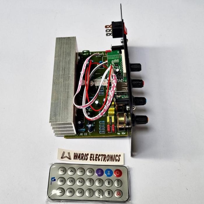 Jual Kit Speaker Aktif modul MP3 Bluetooth 12V DC Stereo Amplifier ...