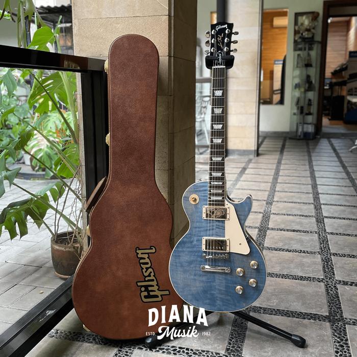 Jual Gibson Les Paul Standard 60's Figured Top, Ocean Blue Gitar ...