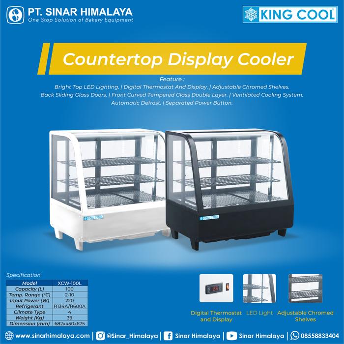 Jual XCW-100L COUNTERTOP DISPLAY COOLER (WHITE) - MESIN PENDINGIN ...