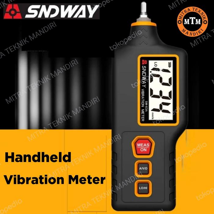 Jual ALAT UKUR HANDHELD VIBRATION METER PORTABLE VIBRASI MESIN SNDWAY ...