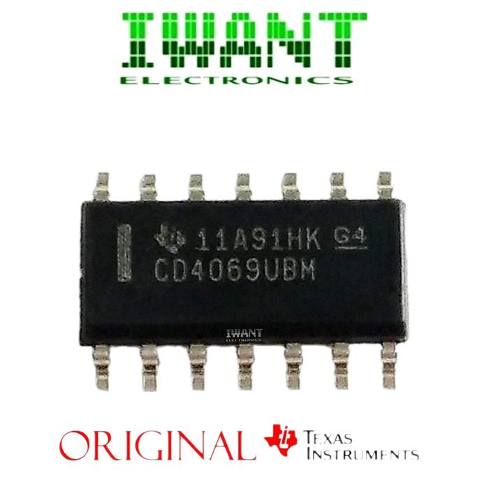 Jual CD4069UBM CD4069 4069 SMD - Kota Bandung - I.WANT ELECTRONICS | Tokopedia