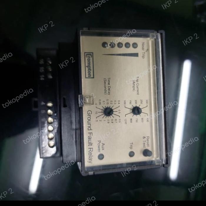 Jual CROMPTON 373-GFRW-SHC5-A3-SP GROUND FAULT RELAY - Jakarta Pusat ...