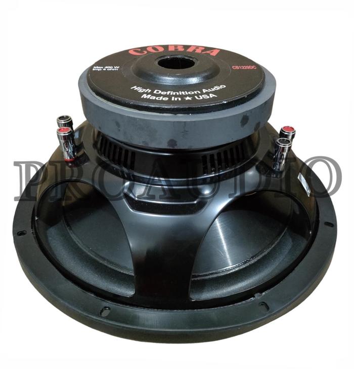 Jual SPEAKER SUBWOOFER COBRA 12 INCH CB 1229DC DOUBLE COIL CB1229DC CB-1229 - Kota Medan ...