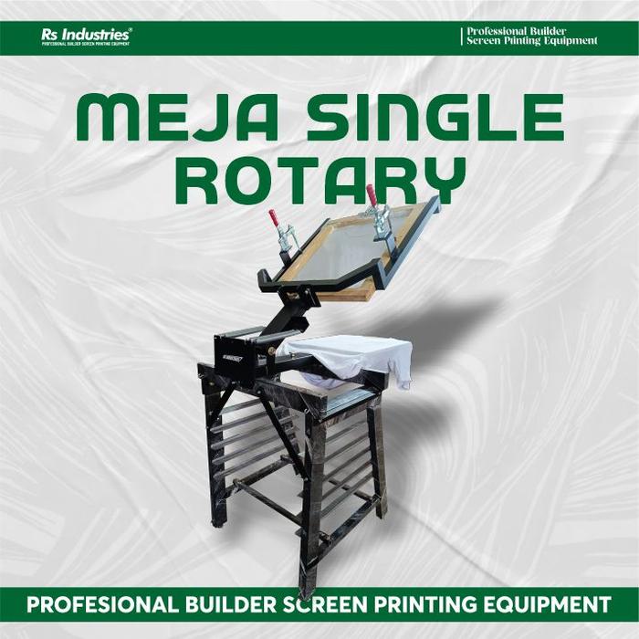Jual meja sablon single rotary cocok untuk pemula - Kab. Karanganyar ...