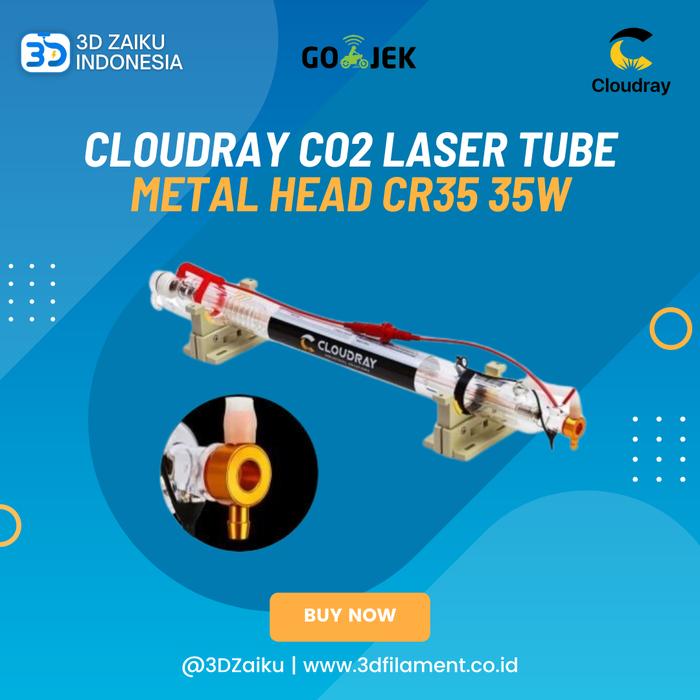 Jual Cloudray CO2 Laser Tube Metal Head CR35 35W Tabung Laser - Jakarta Barat - 3D Zaiku | Tokopedia