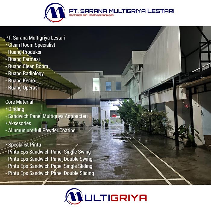 Jual Ruang Produksi Pabrik Makanan - Kab. Tangerang - Sandwich Panel ...