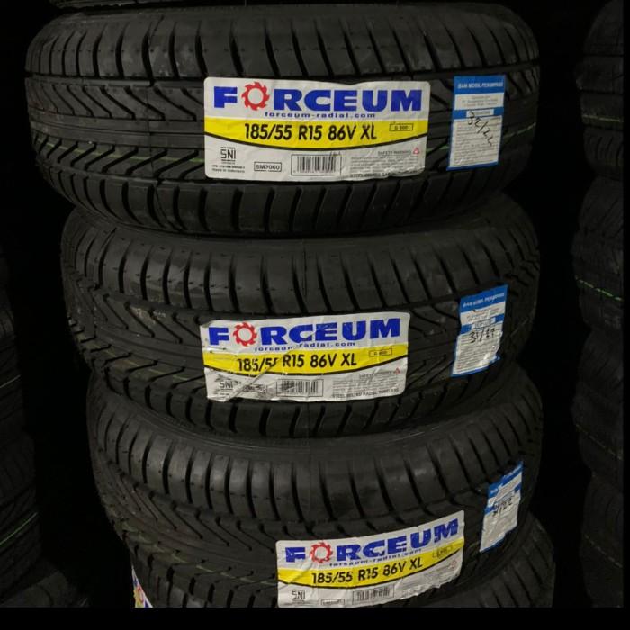 Jual Ready Ban mobil murah Type rotasi Ukuran 185 55 R15 Merk Forceum ...