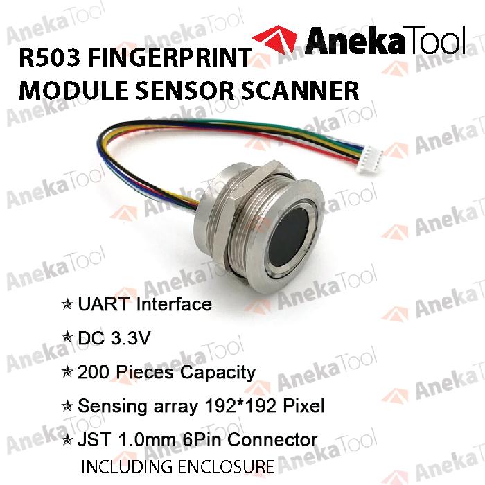 Jual R503 Fingerprint Sensor Sidik Jari GROW Capasitive Kapasitif ...