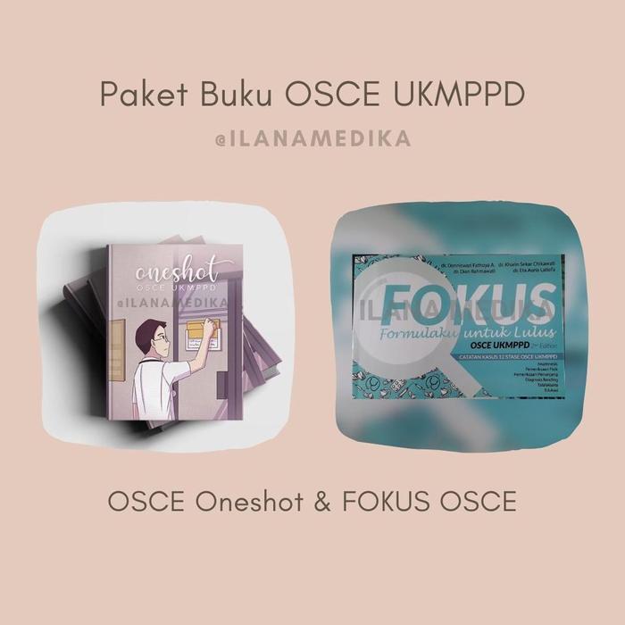 Jual Paket OSCE UKMPPD Buku Saku Kedokteran - Kota Surabaya - PUSTAKA ILMUKU | Tokopedia