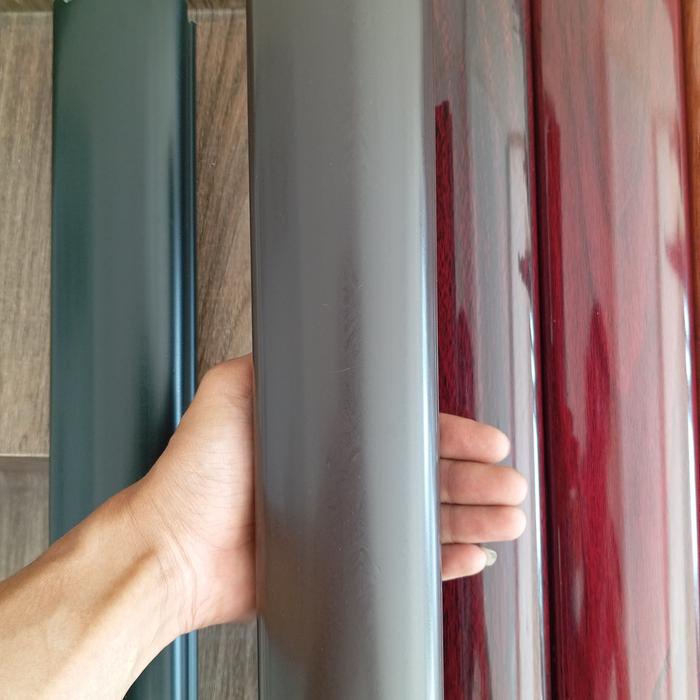 Jual Handrailing pvc / handle pvc / pegangan tangga pvc motif kayu ...