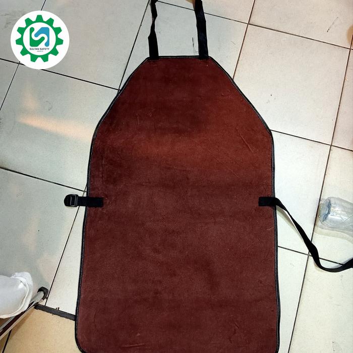 Jual APRON LAS KULIT DADA/ CLEMEK APRON WELDER LEATHER - MURAH ...