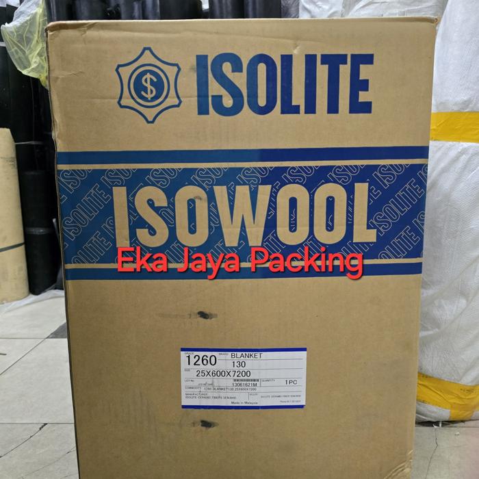 Jual Ceramic Fiber Blanket 1260°C Insulation Density 128 ( Merek ...