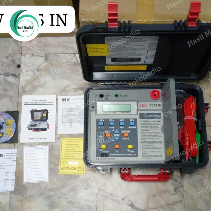 Jual SEW 7015IN Digital High Voltage Insulation Tester - Jakarta Barat ...