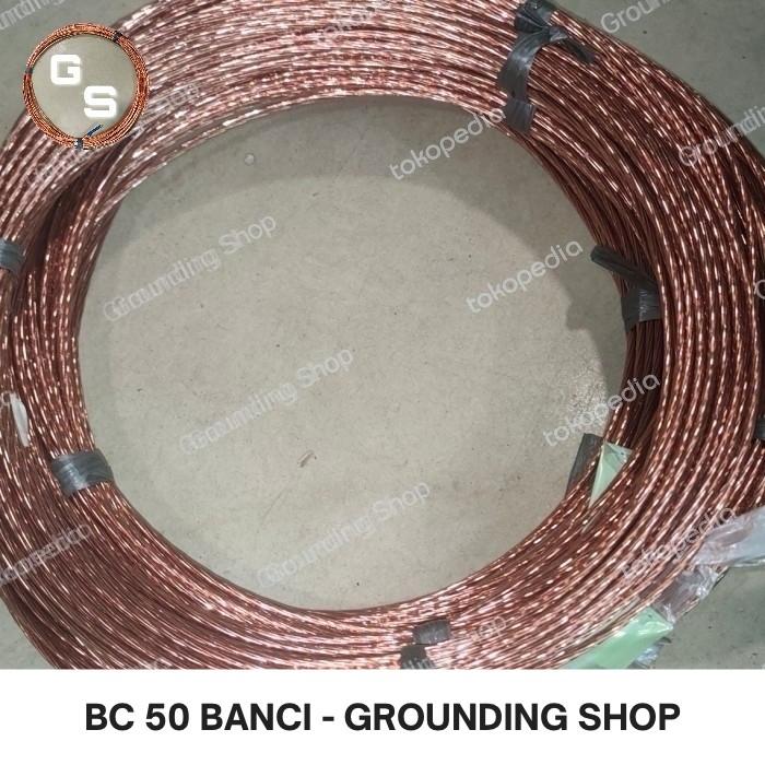 Jual Kabel BC 50 mm Banci (Harga per Meter) / Bare Copper 50 mm ...