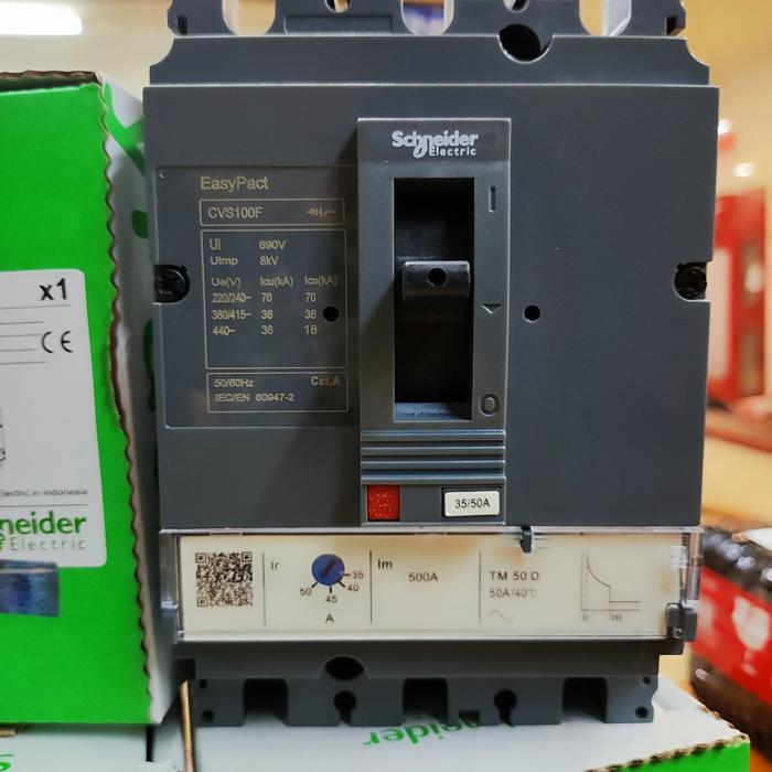 Jual MCCB CVS100F 3P 32A 36KA TM32D LV510332 SCHNEIDER - Jakarta Pusat ...