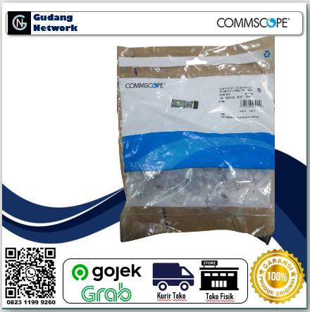 Jual Konektor AMP RG45 Cat5e isi 50pcs Commscope Connector Cat 5e RJ45 ...