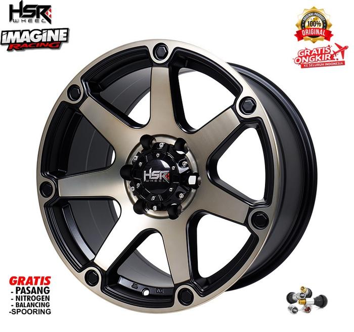 Jual VELG MOBIL HSR HANDA R18 PAJERO FORTUNER TRITON HILUX RANGER ...