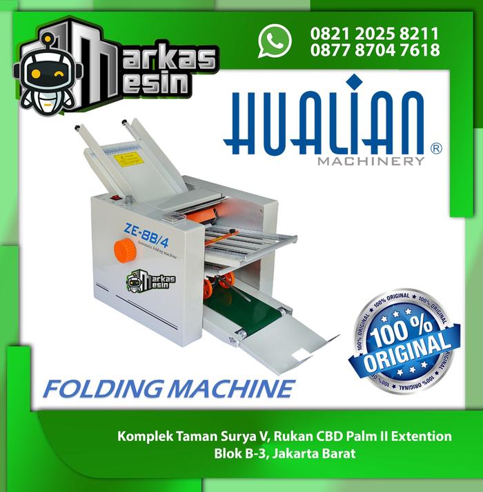 Jual ZE-8B/4 AUTOMATIC FOLDING MACHINE MESIN LIPAT KERTAS OTOMATIS ...