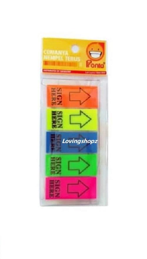 Jual Penanda untuk tanda tangan Sign Here merek Pronto - Jakarta Barat ...