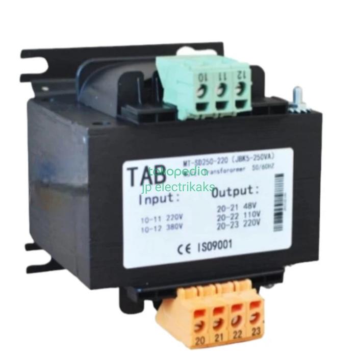 Jual Trafo Step Down 250VA Input 380V/220V AC Multi Transformer Step Down - Jakarta Pusat - jp ...