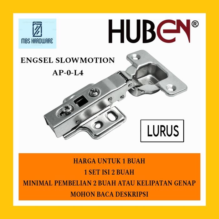 Jual Engsel Sendok Huben Slow Motion Soft Close Hidrolik / Huben AP-0 ...
