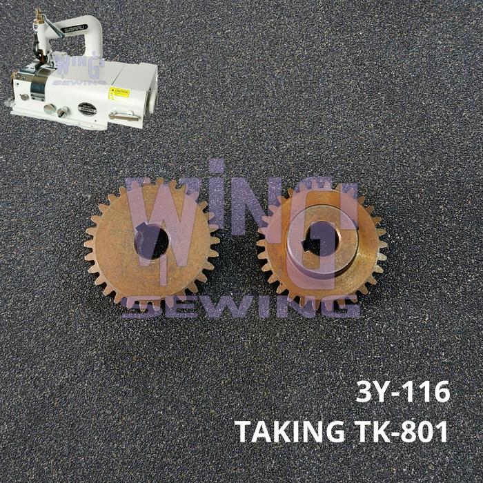 Jual No 3Y116 TAKING TK-801 Gear Gigi Kuningan Mesin Seset Kulit Skiving - Jakarta Barat - Wing ...