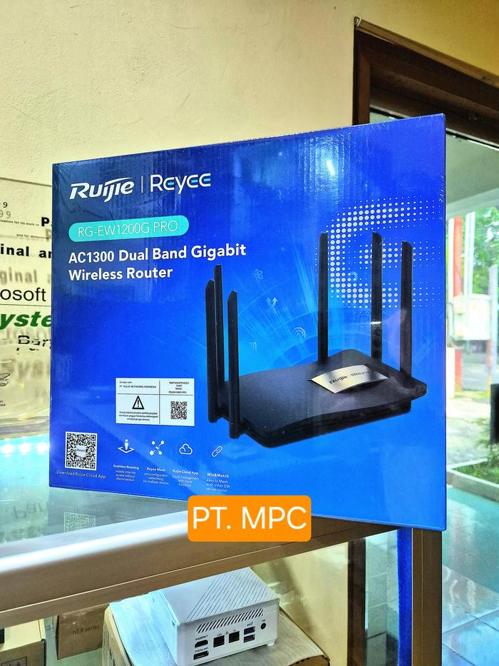 Jual Ruijie REYEE RG-EW1200G PRO 1300M Dual-band Gigabit Wireless ...