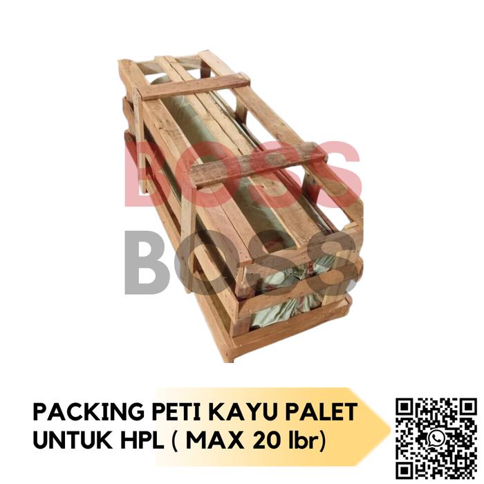 Jual Packing peti kayu palet kayu untuk HPL ( MAX 20 lbr) - Kota ...