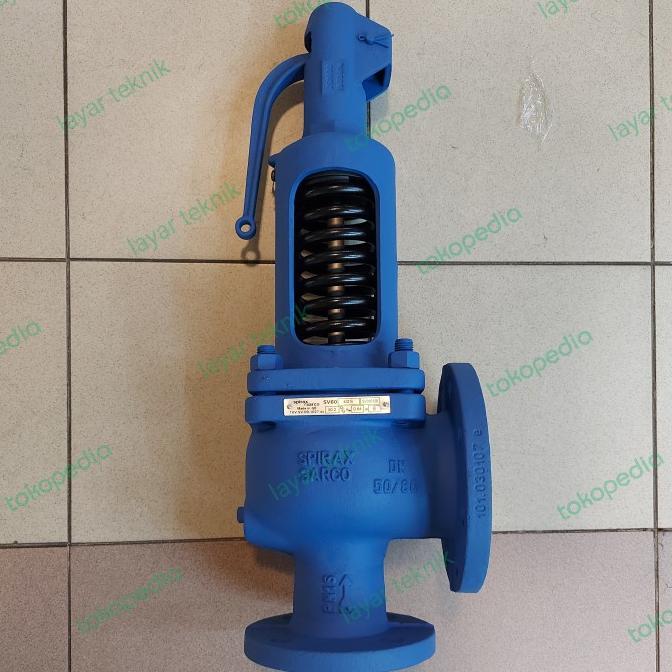 Jual [New] Safety Valve Spirax Sarco Pn 16 Uk 50X 80 Flange [Terlaris ...
