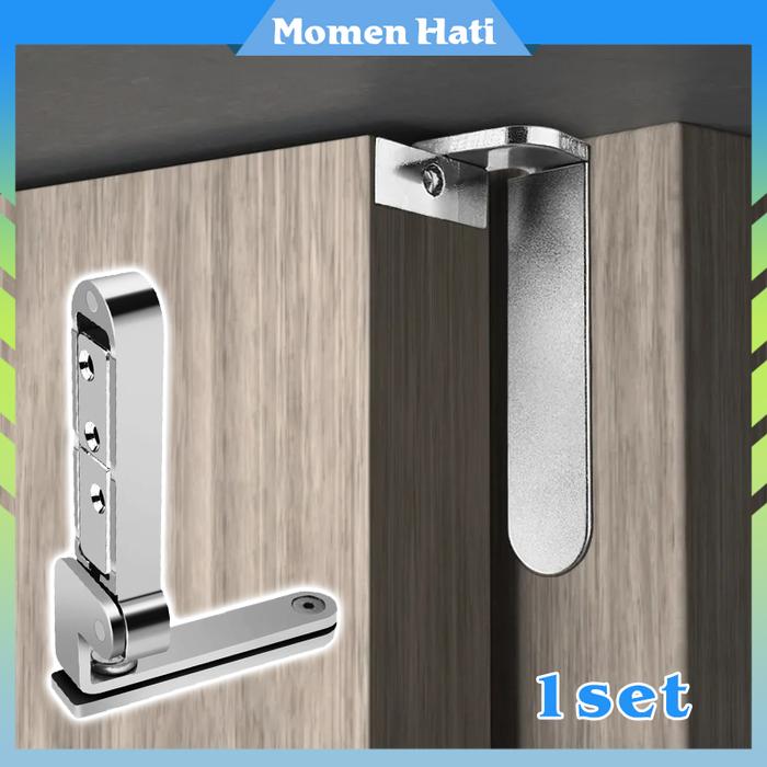 Jual 2Pcs Engsel Pivot Hinge Pintu Lipat Engsel Atas Dan Bawah ...