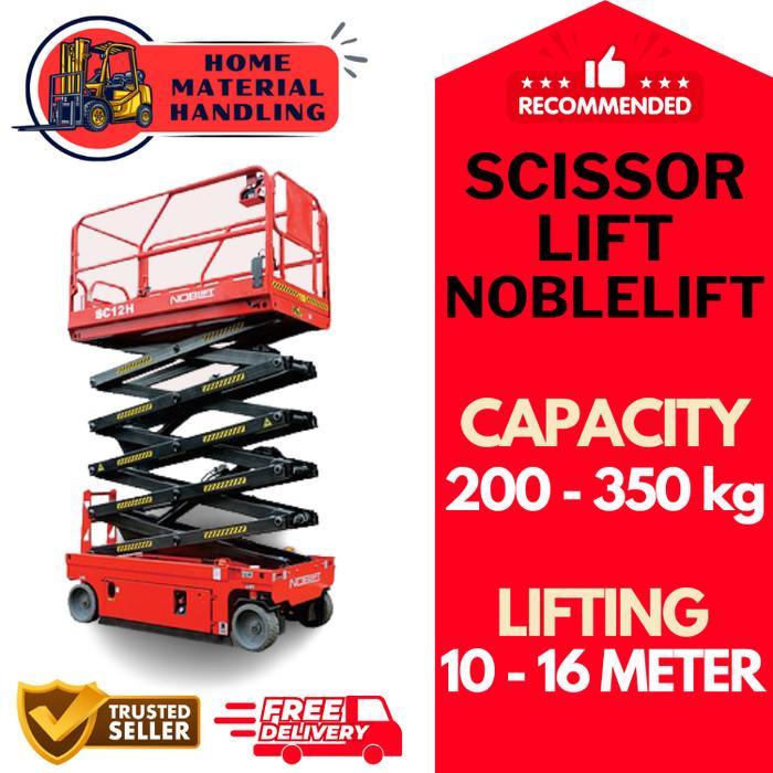 Jual Scissor Lift Electric Noblelift Max Working Height 16 Meter - Kab ...