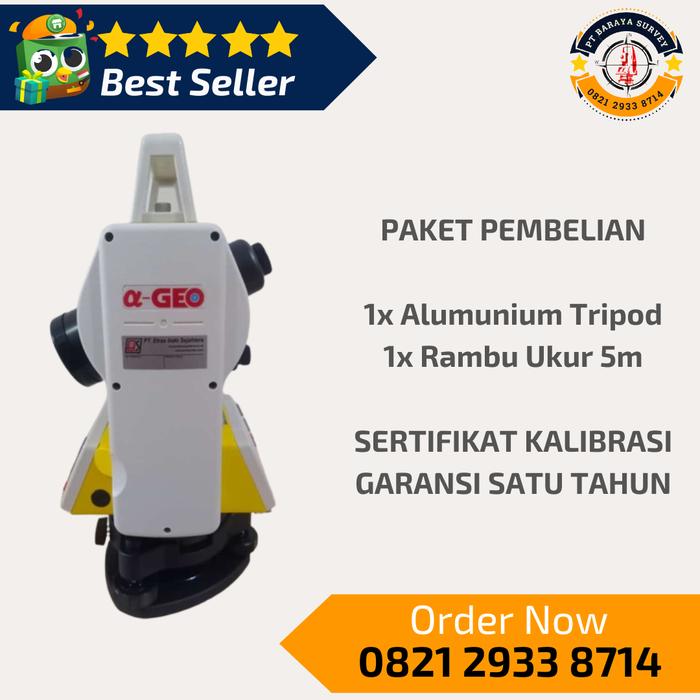 Jual Digital Theodolite Alpha Geo DE-2B / Alpha Geo DE2B / A-Geo DE 2B - Jakarta Barat - PT ...