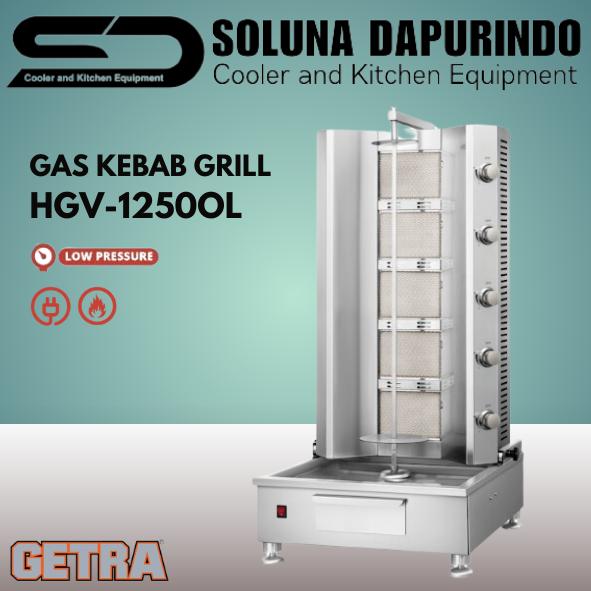 Jual GETRA GAS KEBAB GRILL HGV-1250OL / HGV1250OL / HGV 1250 OL - Kota ...